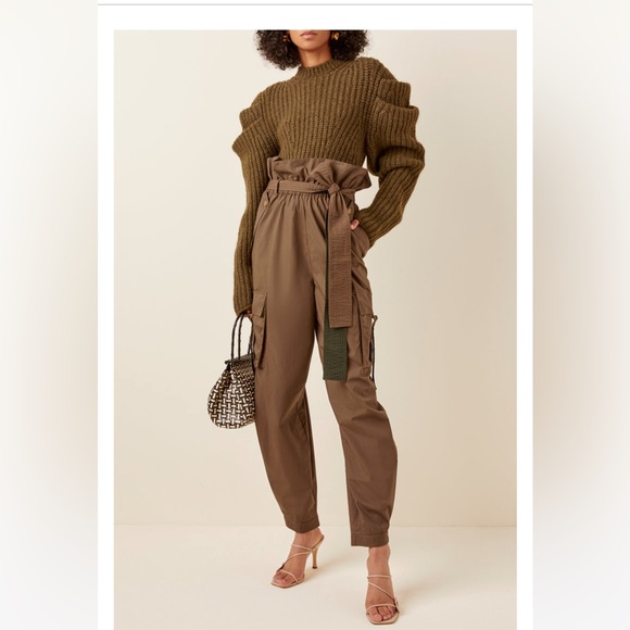 Ulla Johnson | Pants & Jumpsuits | Ulla Johnson Willet Fatigue Green ...